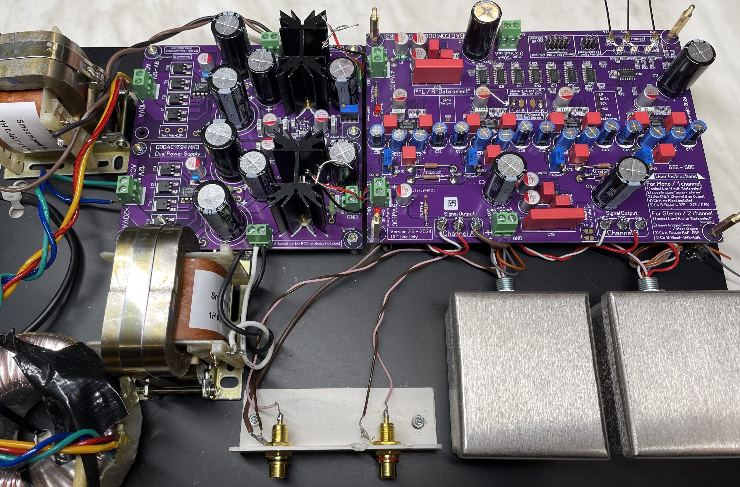 The new DDDAC1794MK3 (DAC and PSU) - DDDAC