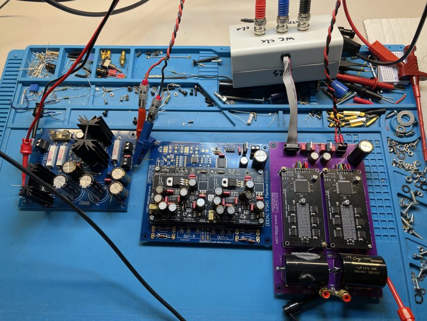 Experiments with a discrete R2R ladder DAC (XY2) - DDDAC